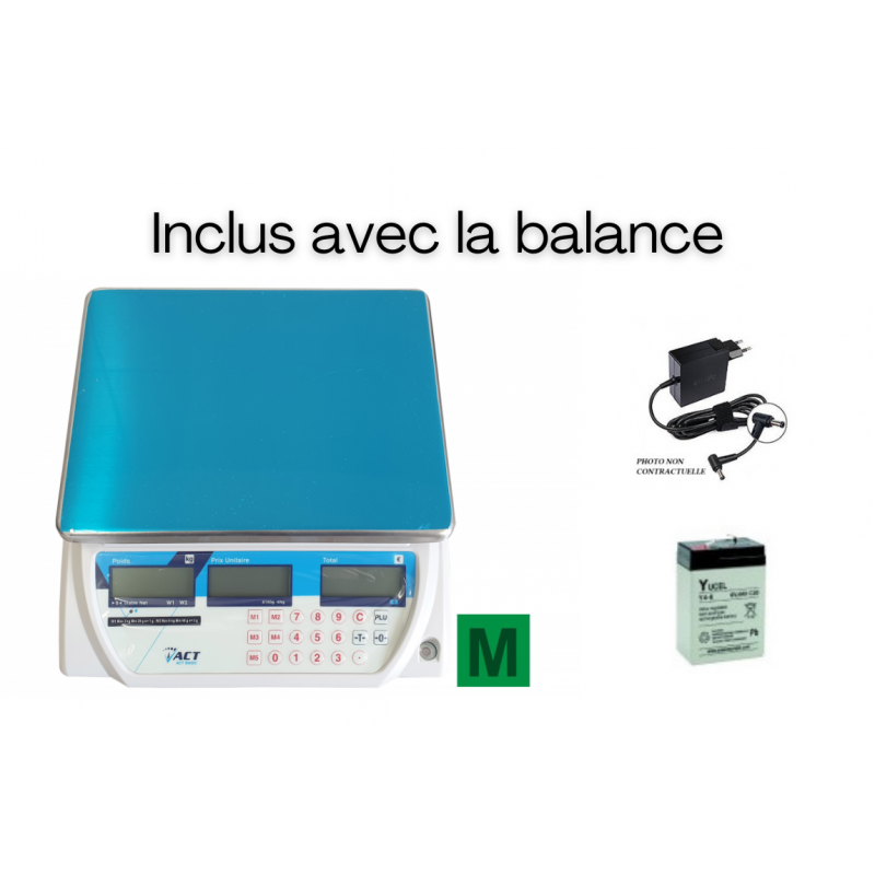 Balance poids prix homologuée ACT BASIC